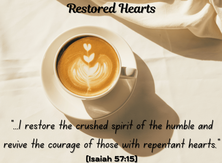 Restored Hearts – Embracing the healing love of Jesus – encouraging ...